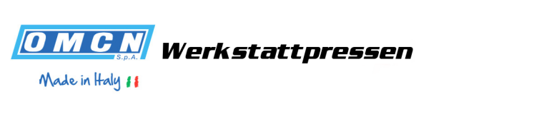 OMCN Werkstattpressen von 6t bis 300t | Richtpressen und Biegepressen